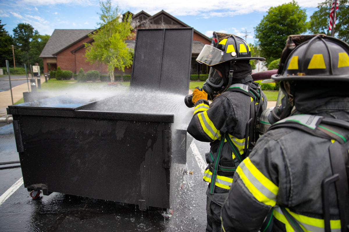 LION Dumpster Fire Training Prop – Associated Fire Safety Group