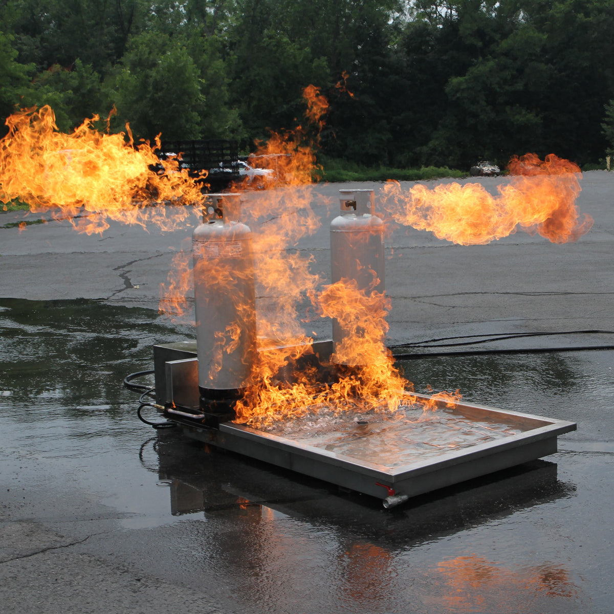 LION Propane Tank Fire Training Prop – Associated Fire Safety Group