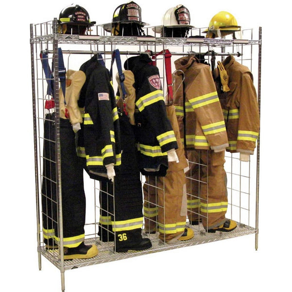 Free Standing Chrome Gear Storage – Associated Fire Safety Group